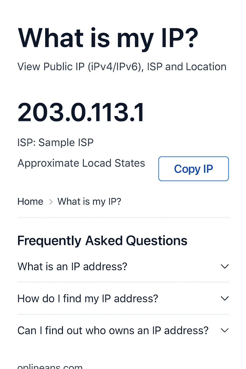 ¿Cuál es mi IP? – Ver IP Pública (IPv4/IPv6), ISP y Ubicación ...